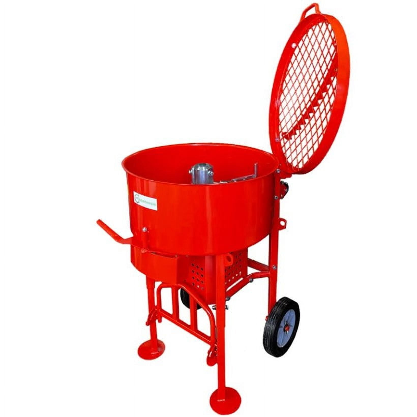 Industrial 120L Cement Concrete Mortar Stucco Pan Mixer 115V/230V ...