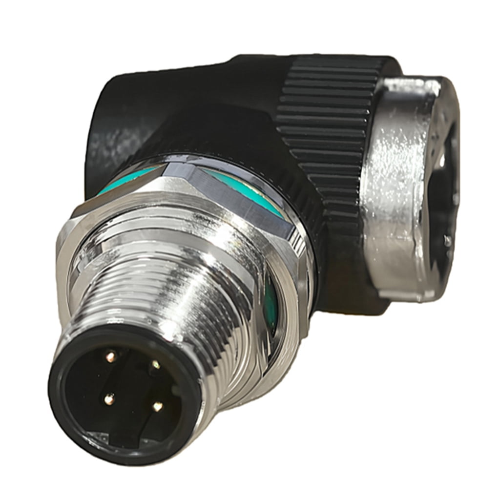 Industrial 12mm 8Pin to RJ45 Ethernet Connectors Adapter IP68 Rating ...