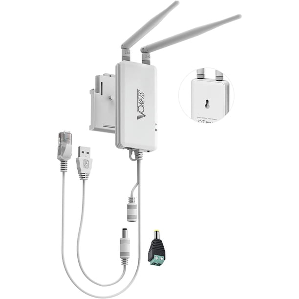 Industrial 2.4GHz WiFi Bridge Ethernet Wireless Repeater/Mini Router ...