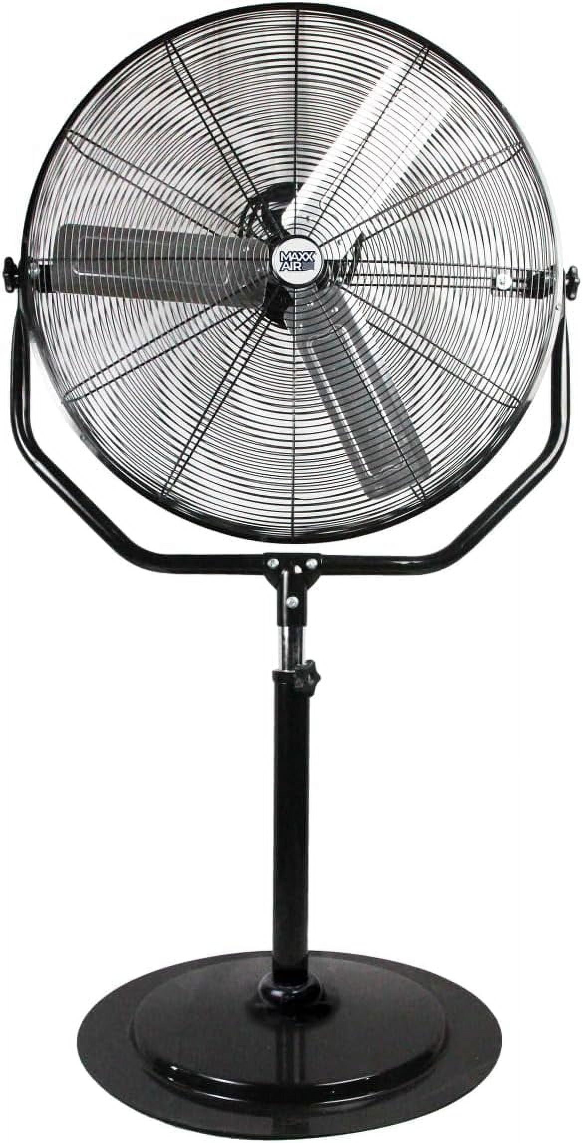Industrial 30" Pedestal Fan, Powerful Heavy Duty, Fan for Warehouses ...