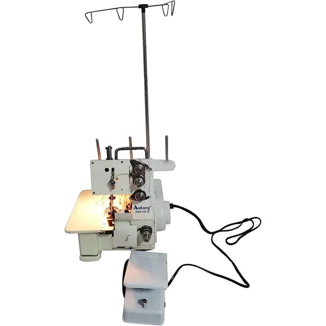 Industrial 4-Thread Overlock Sewing Machine，Electric Four Lines ...