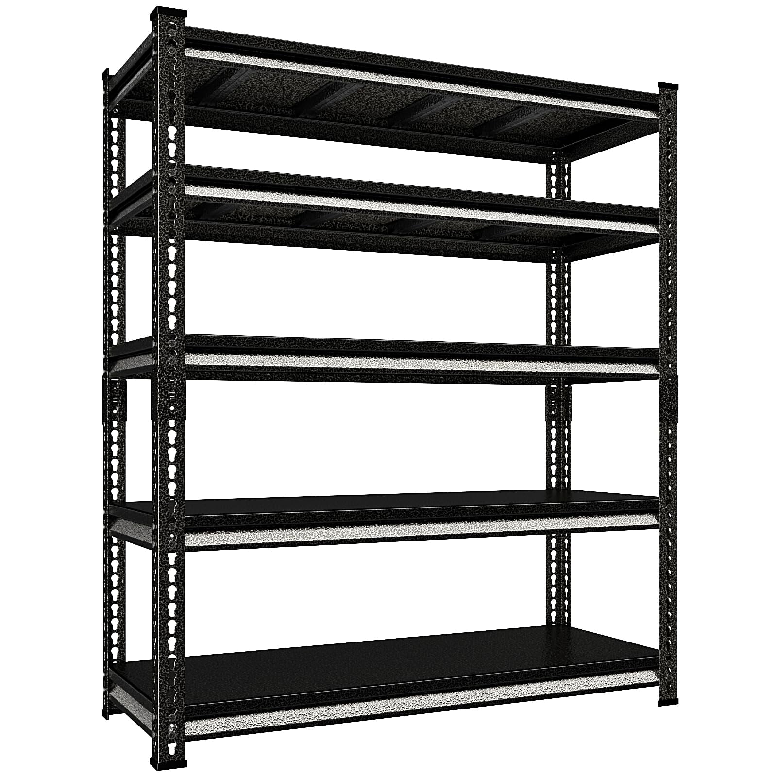 Industrial 48 Inch Garage Shelving, 3000LB Load Bearing Adjustable ...