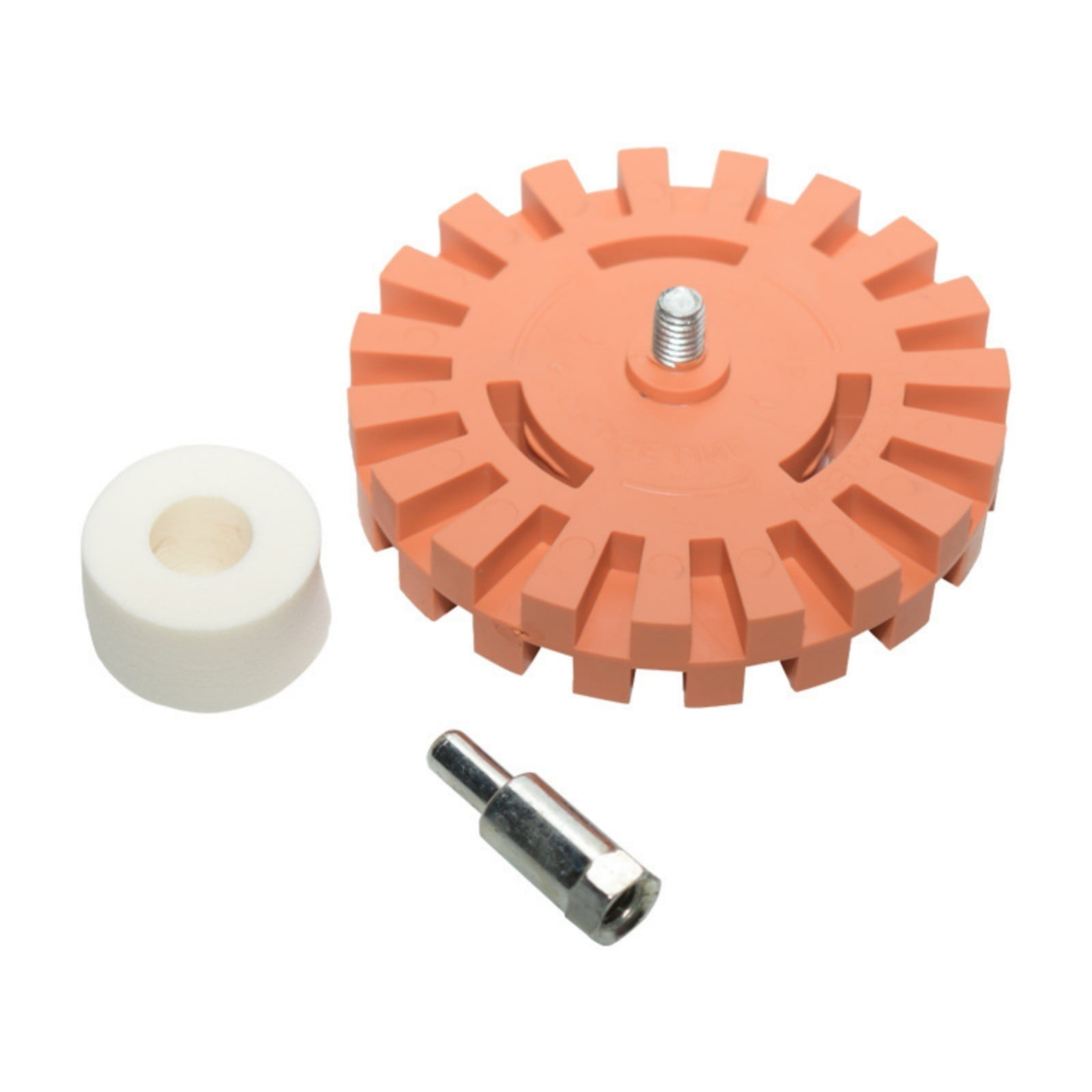 Industrial 4Inch Pneumatic Rubber Adhesive Removal Polishing Wheel ...