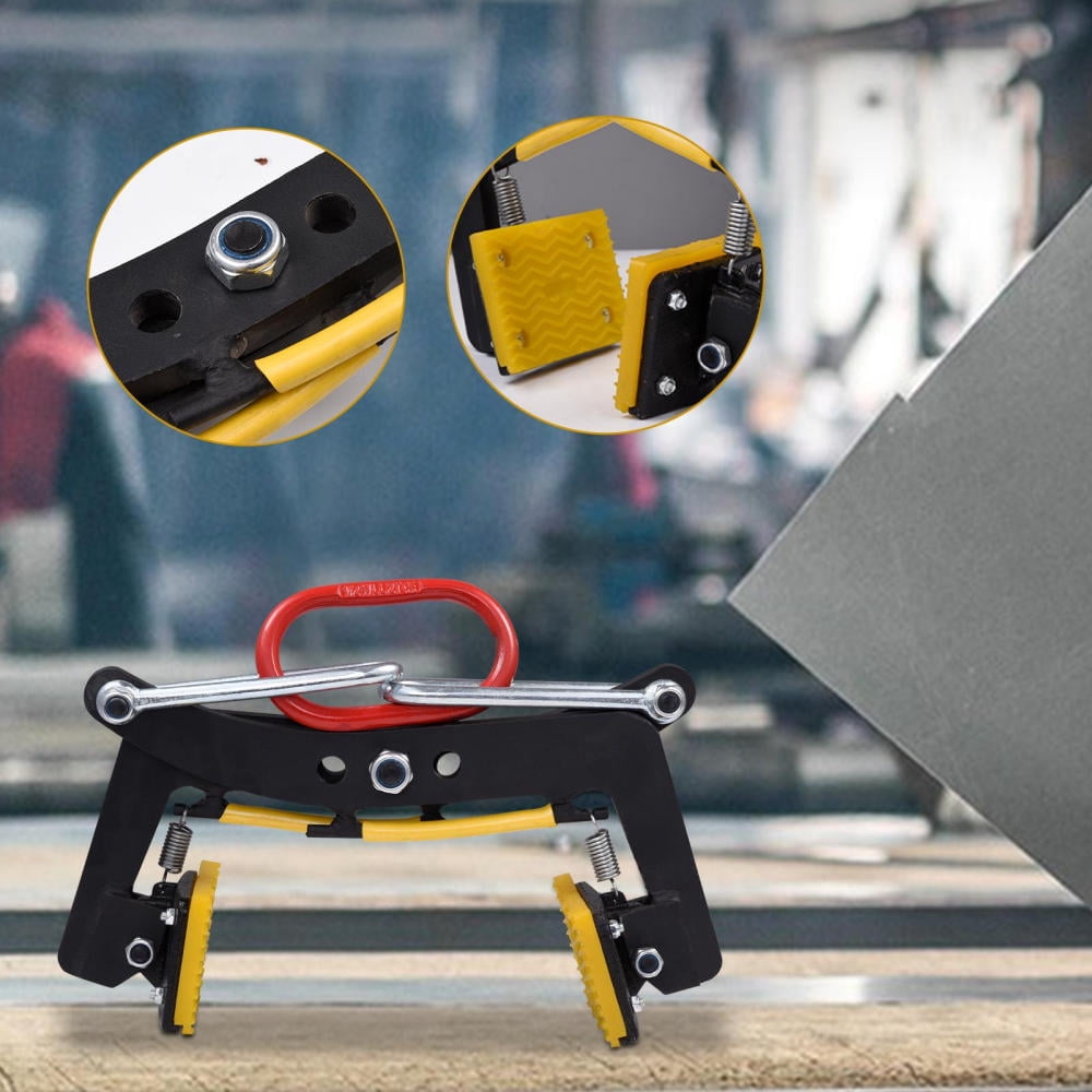 Industrial 6" Stone Lifting Clamps - 325kg Scissor Grip for 6-15cm ...