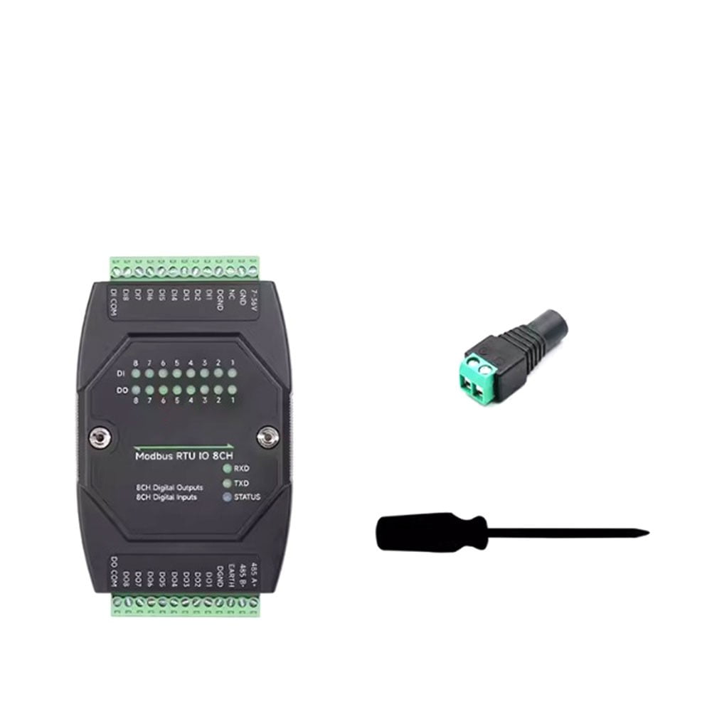 Industrial 8-Channel Digital Input And Output Module For Automation ...