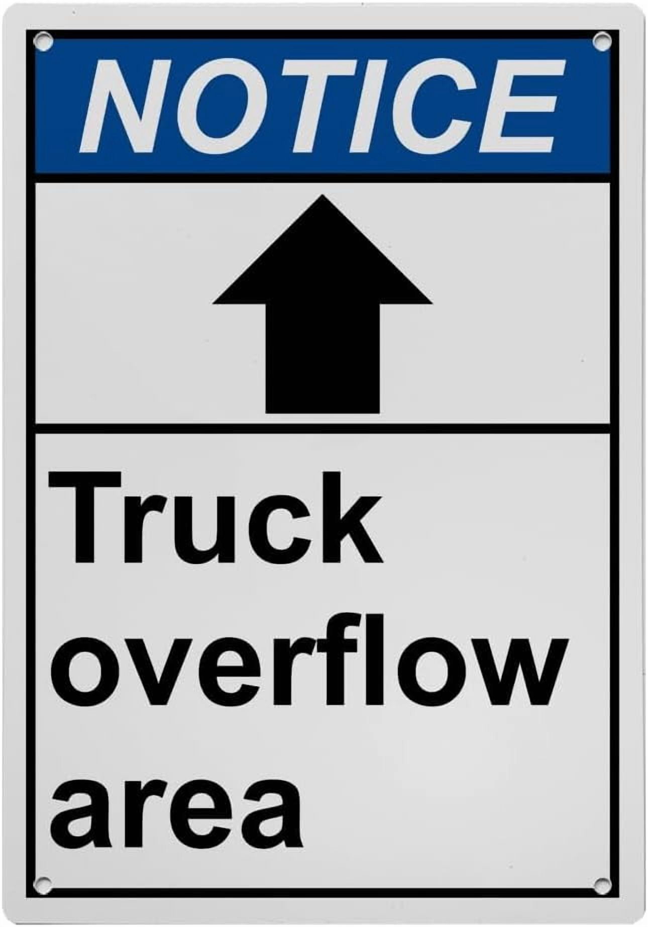 Industrial ANSI Vertical Directional Sign - 8"x12" Weatherproof, UV ...