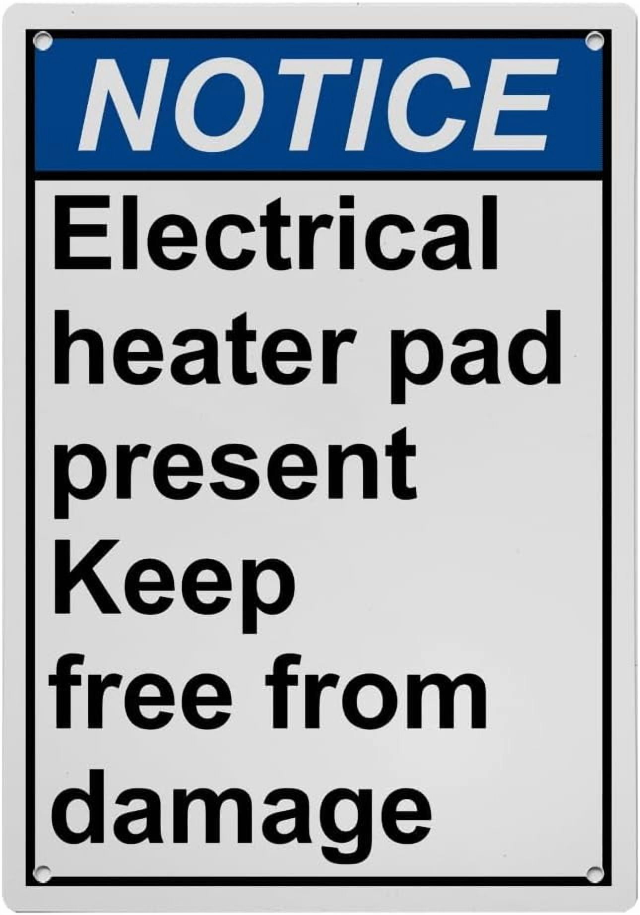 Industrial ANSI Vertical Electrical Warning Sign - 8"x12" Weatherproof ...