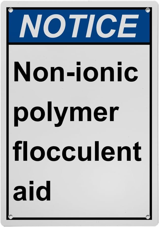 Industrial ANSI Vertical Hazardous Material Warning Sign - 8"x12 ...