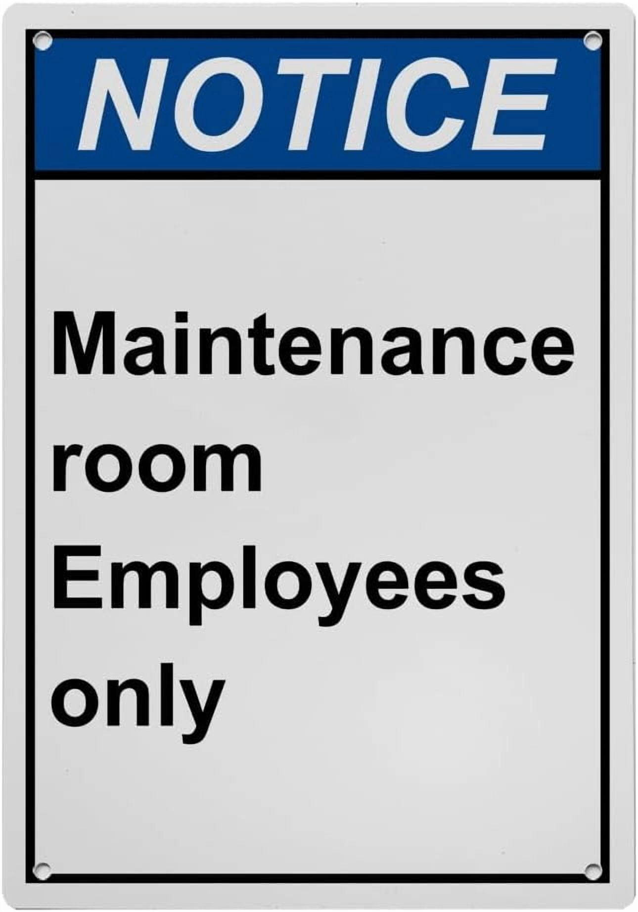 Industrial ANSI Vertical Lockout Tagout Sign - 8"x12" Weatherproof, UV ...