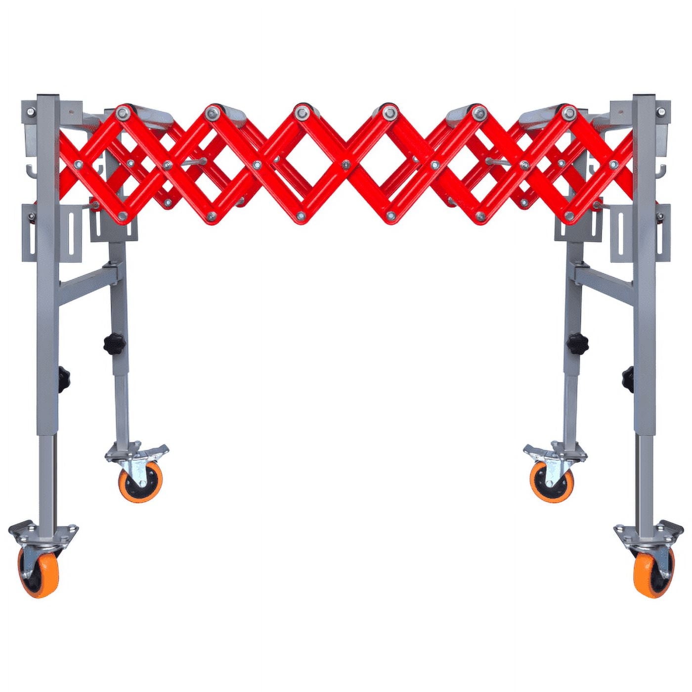 Industrial Adjustable Conveyor Roller Table, Heavy Duty Loading ...