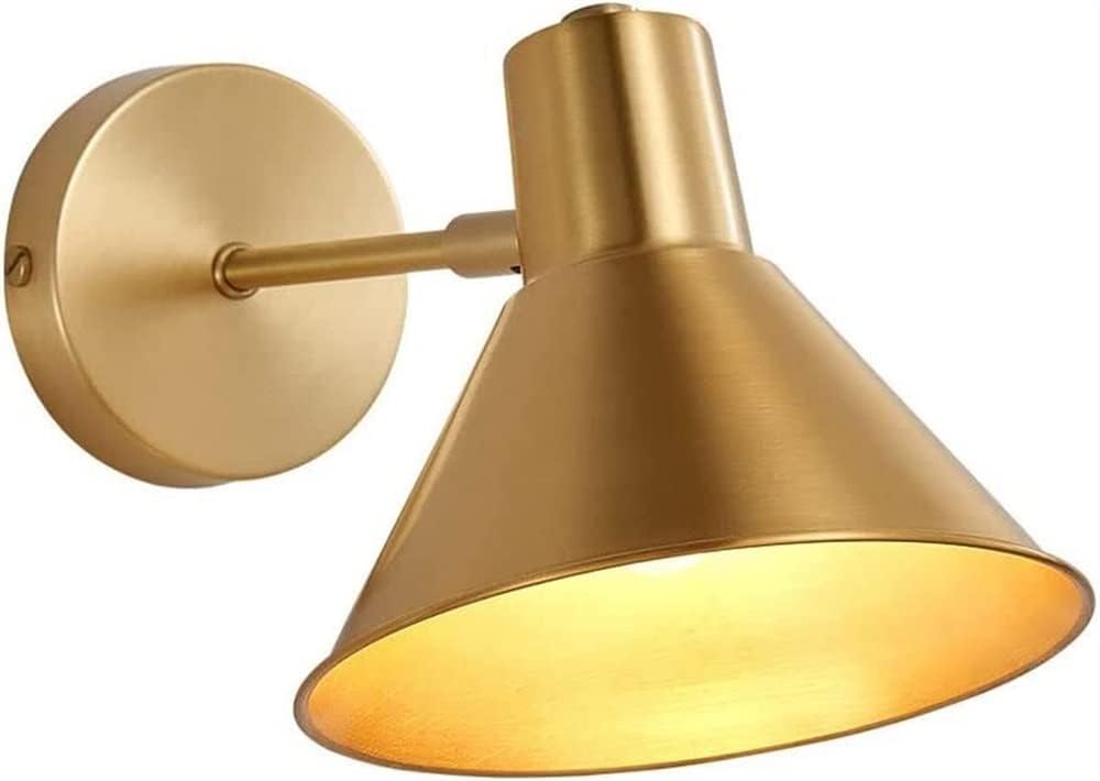 Industrial Adjustable Wall Lamp Copper Metal E27 Wall Light Simple ...