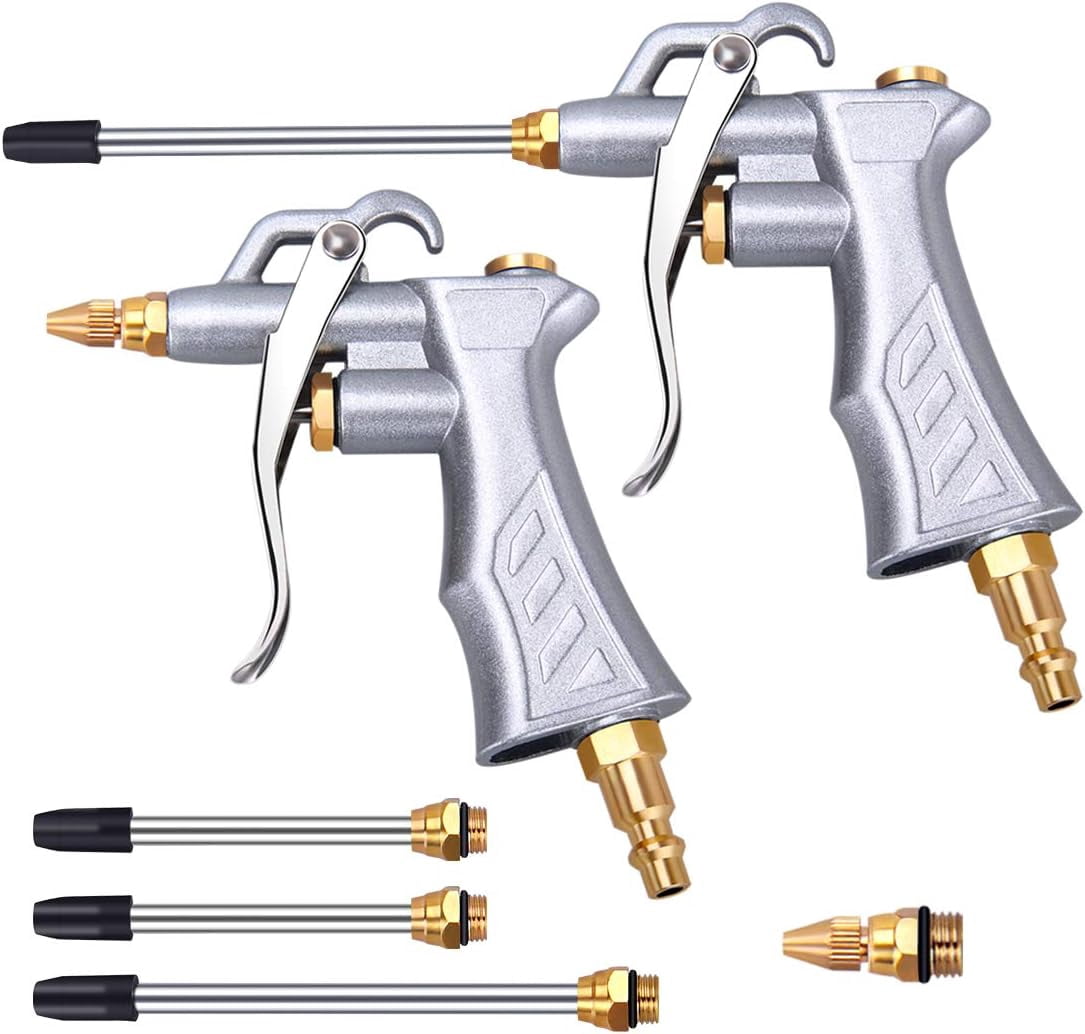 Industrial Air Blow with Brass Adjustable Air Nozzle and 2 Air ...