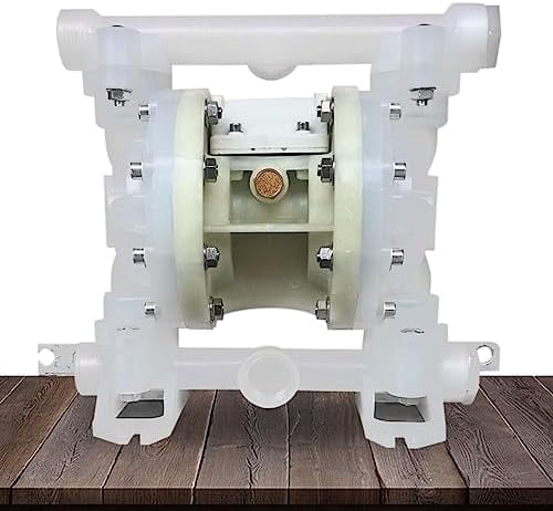Industrial Air-Operated Diaphragm Pump 1'' Inlet & Outlet Double ...