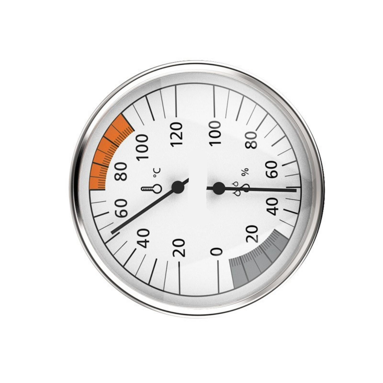 Industrial Aluminum Sauna Thermometers Hygrometer Tool For Room ...
