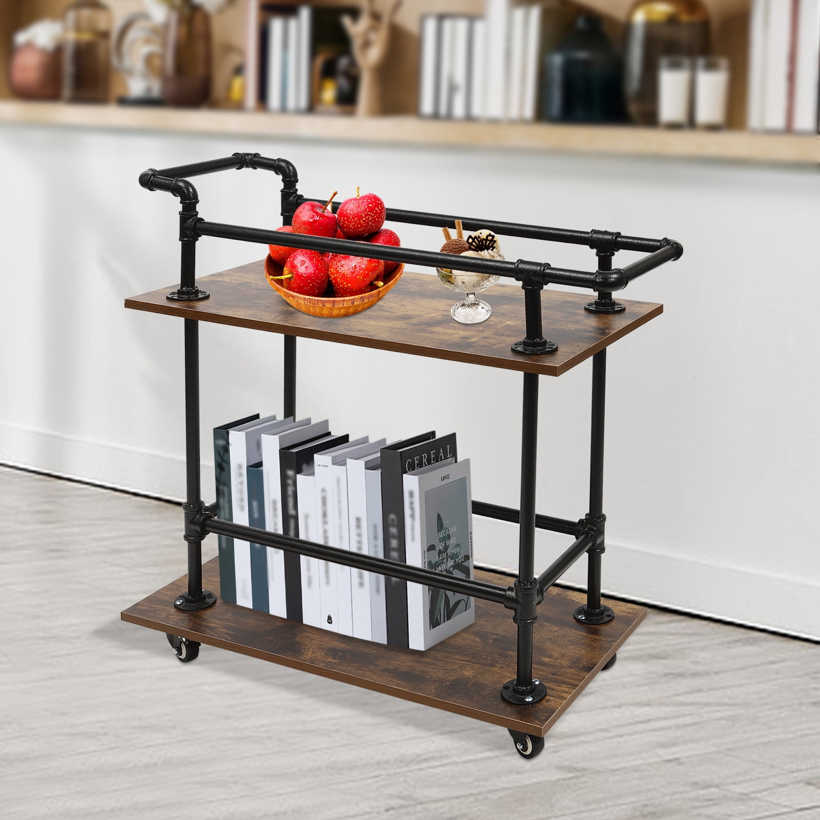 Industrial Bar Carts/Serving Carts/Kitchen Carts/Wine Rack Carts on ...