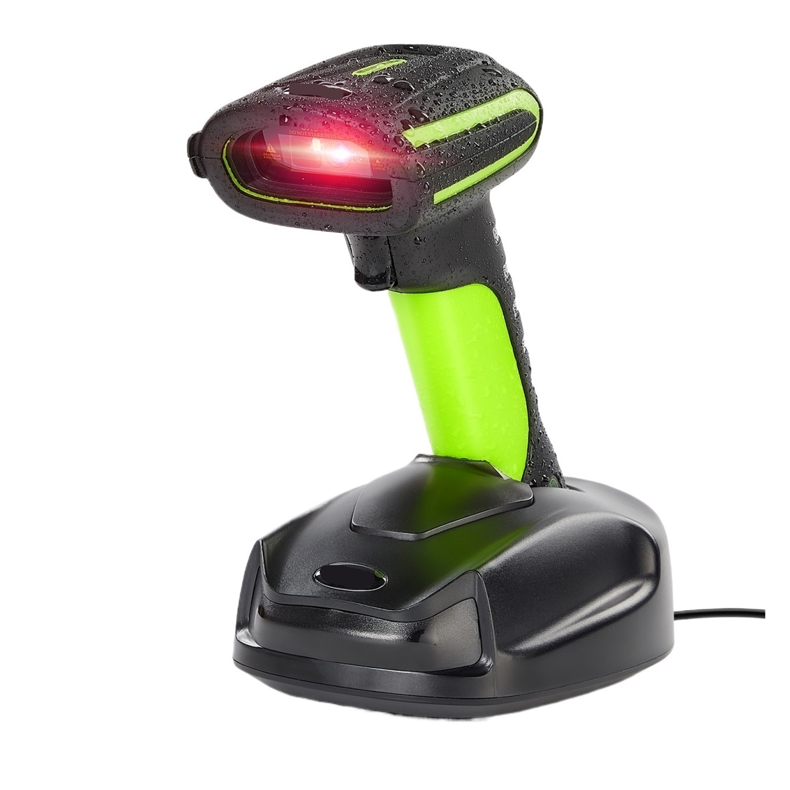 Industrial Bar Code Scanner With Wireless Charging Dock QR Code Reader ...