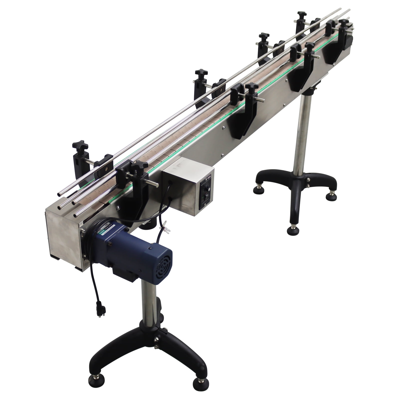 Industrial Belt Conveyor System 73.6×3.9inch Assembly Line Conveyor ...
