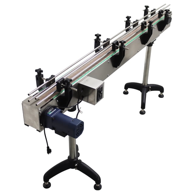 Industrial Belt Conveyor System 73.6×3.9inch Assembly Line Conveyor ...