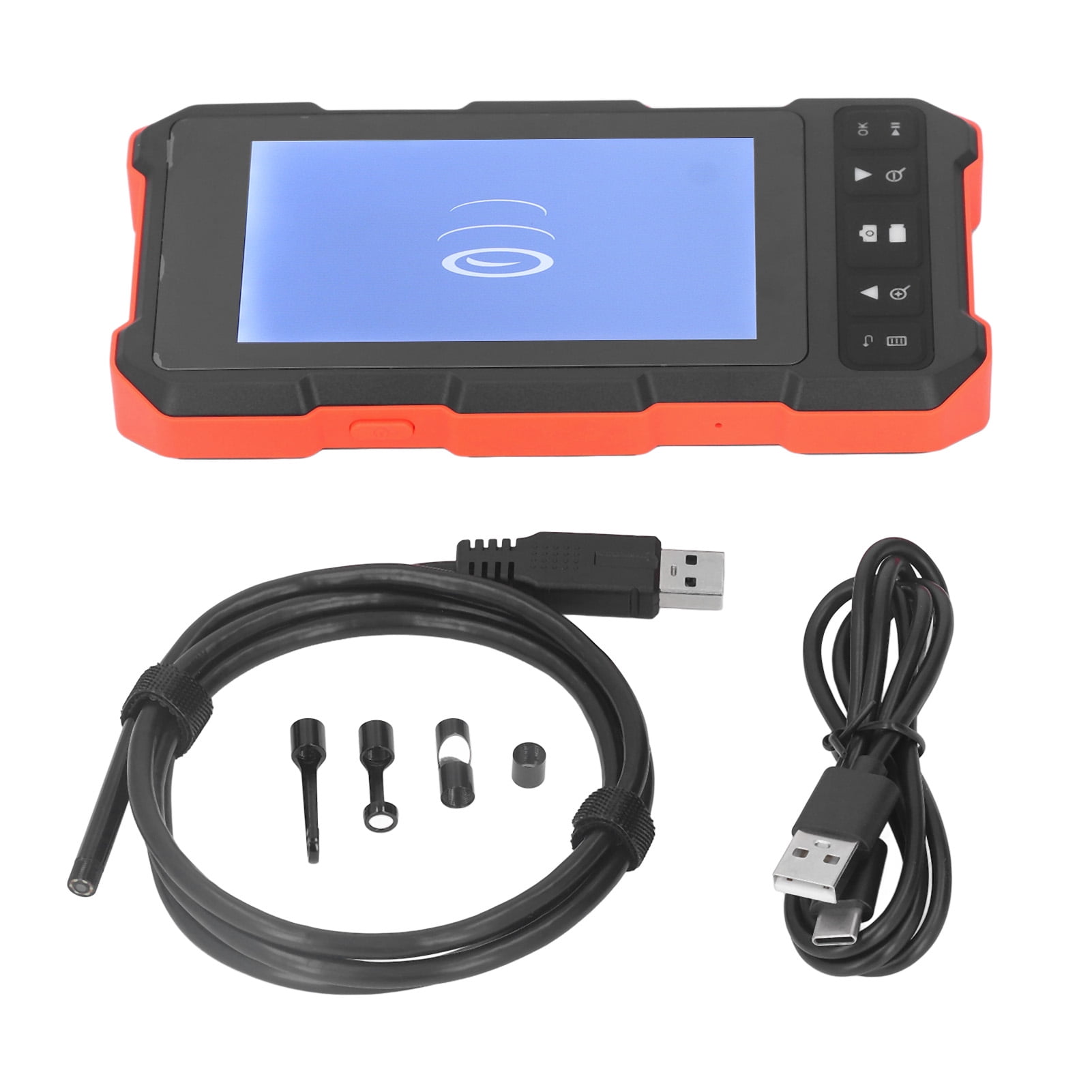 Industrial Borescope 4.5 Inch IPS HD Screen Digital Endoscope 5.5mm ...