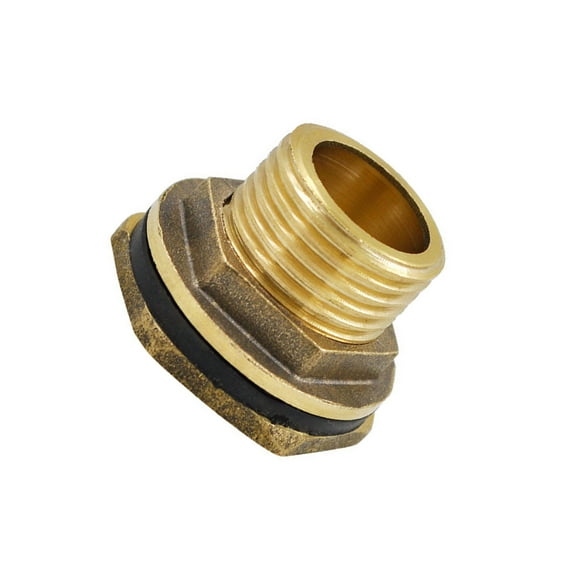 Industrial Brass Water Tanks Fitting Threaded Joint For Barrels Bucket ...