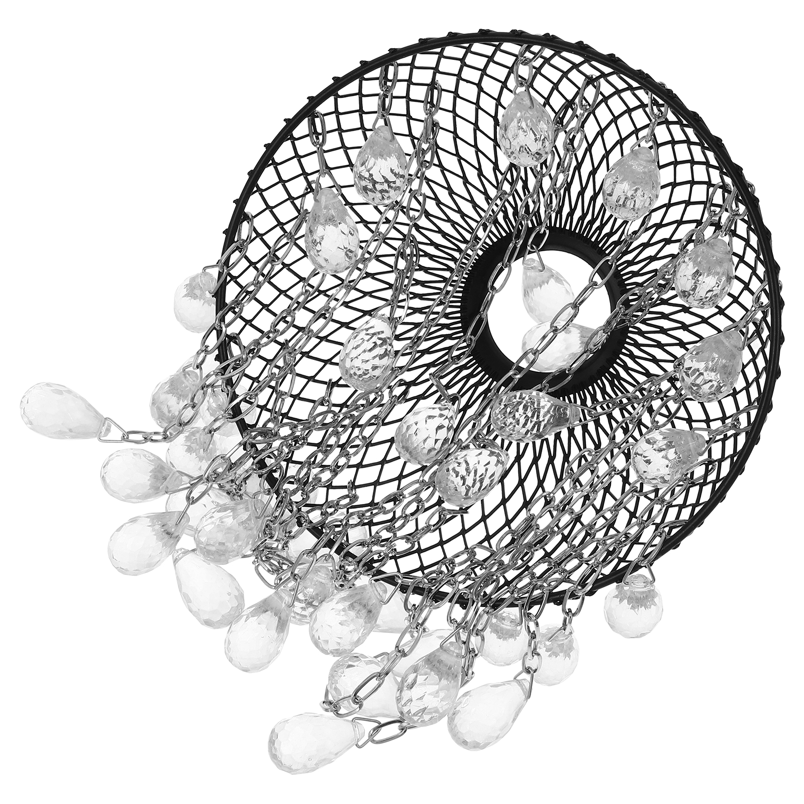 Industrial Bulb Guard DIY Metal Wire Cage Light Fixture Lamp Guard Cage ...