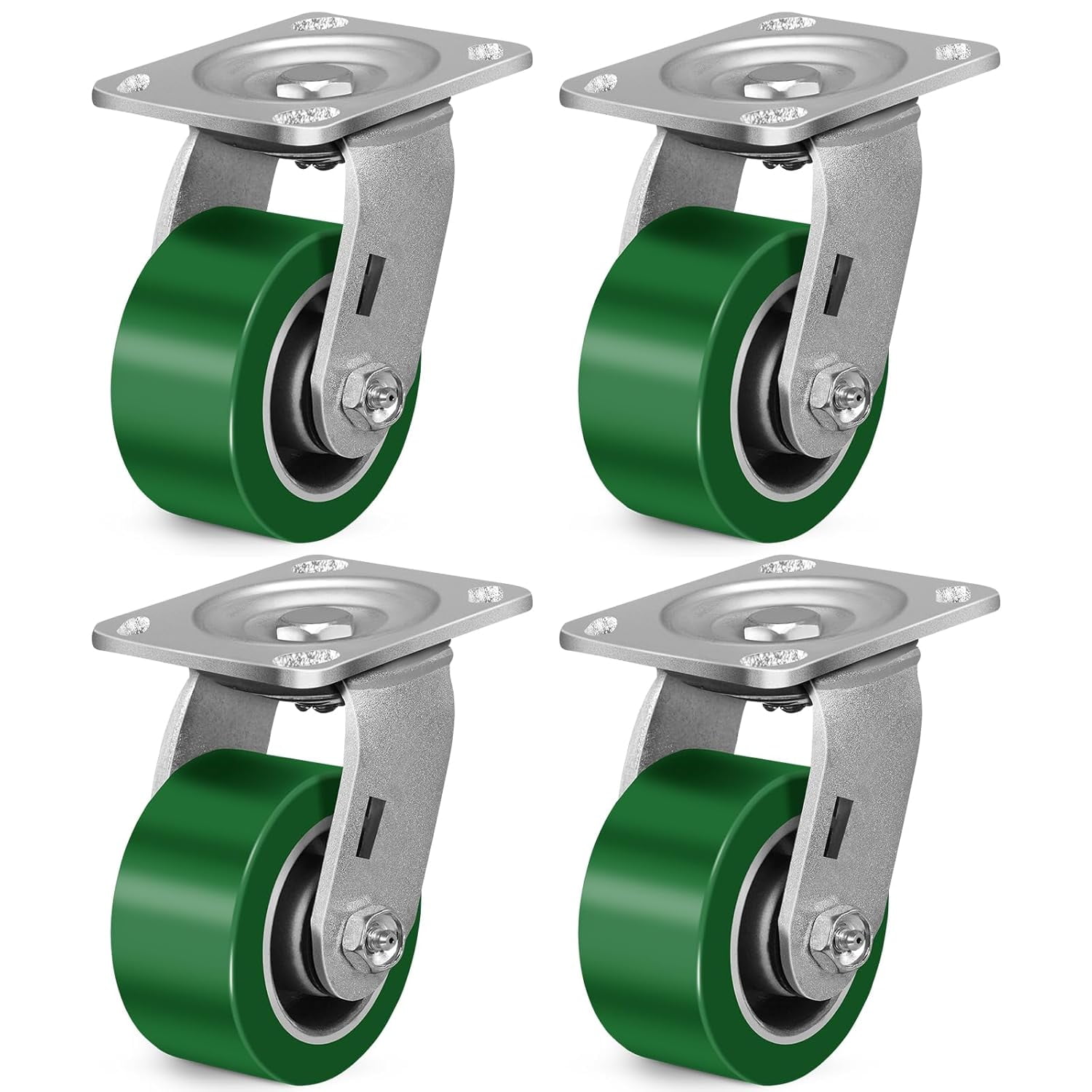 Industrial Casters- Heavy Duty Casters,Polyurethane on Aluminum Casters ...