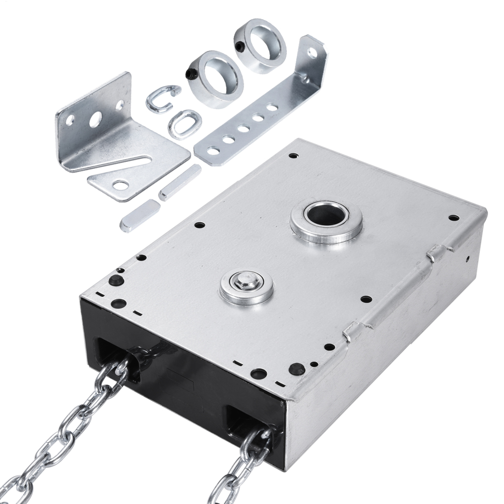 Industrial Chain Hoist for Roll-Up Doors – 4:1 Drive with Keyed Shaft ...