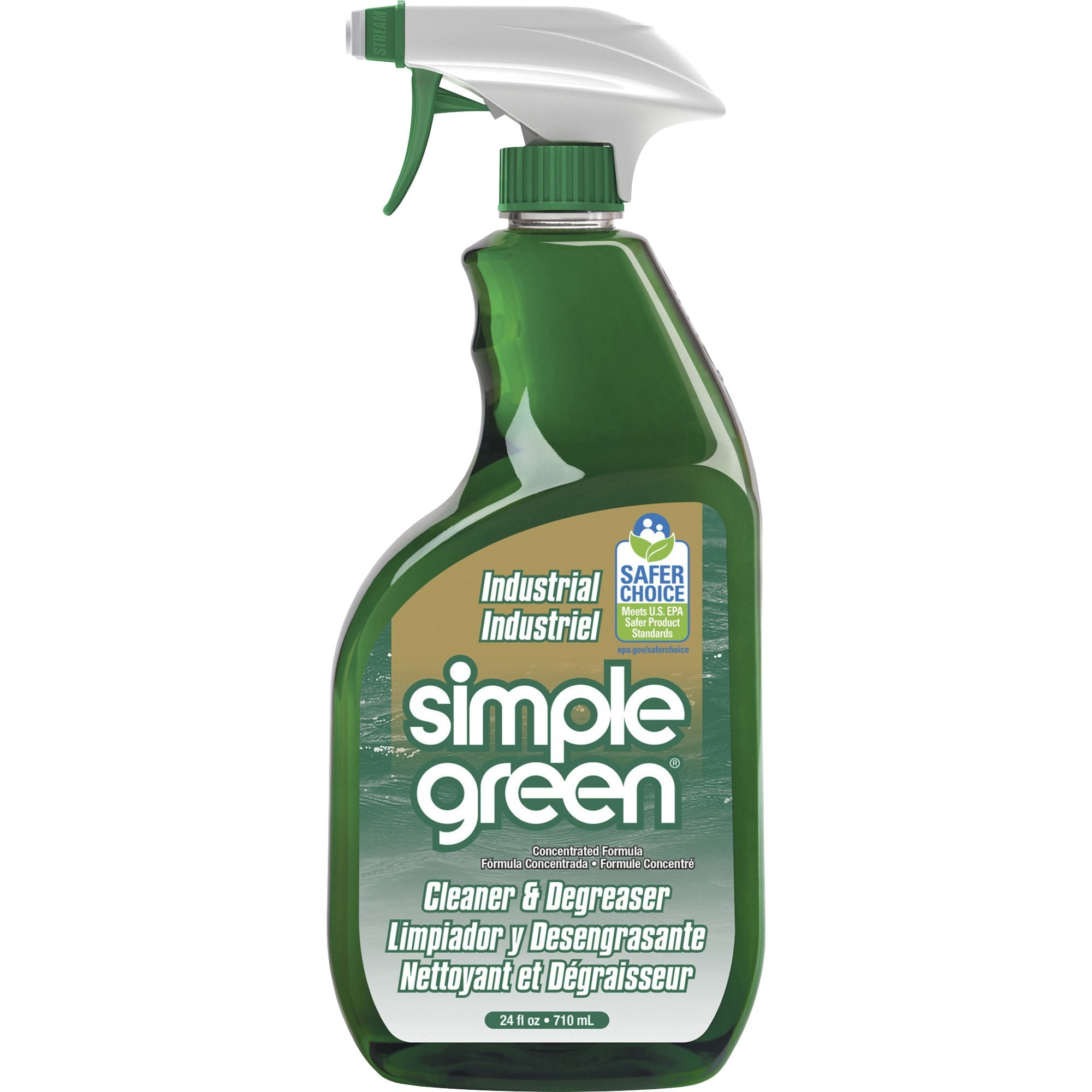 Industrial Cleaner And Degreaser, Concentrated, 24 Oz Spray Bottle ...