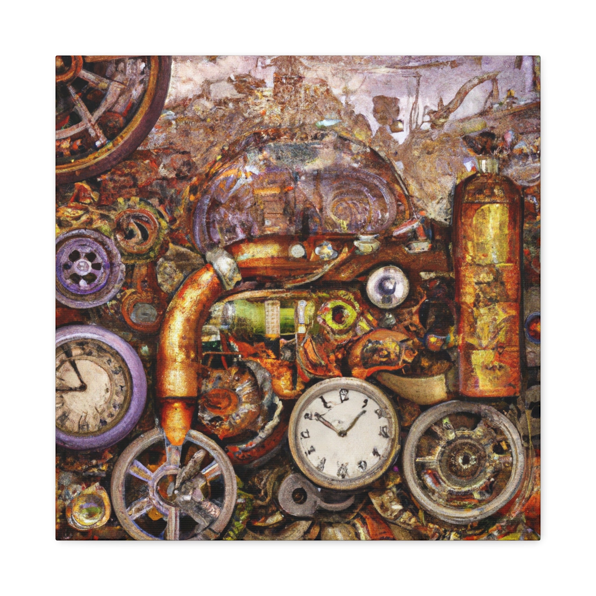Industrial Clockwork Dreams - Canvas - Walmart.com