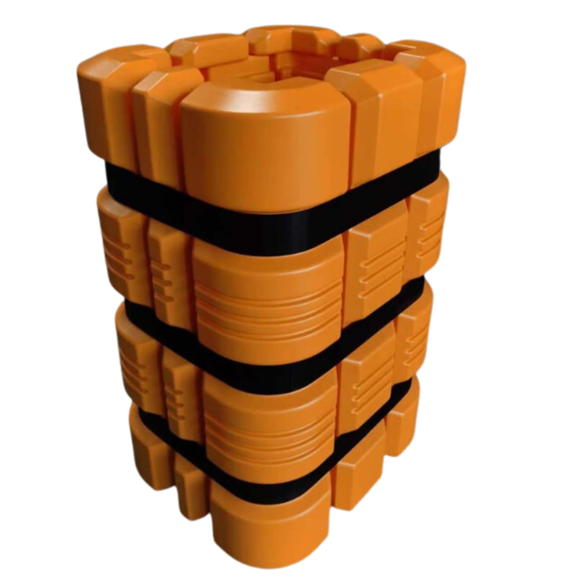 Industrial Column Protector for 10" Square Column, 25" x 25" x 44 ...