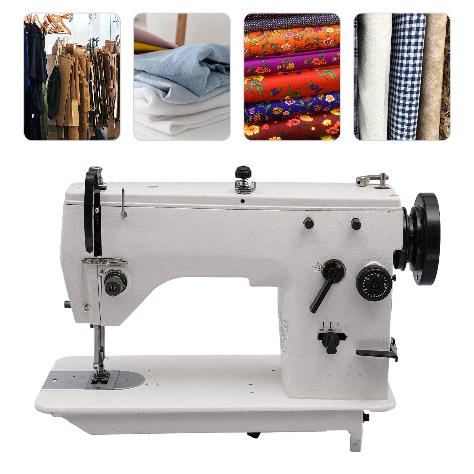 Industrial Commercial Sewing Machine Head Straight Stitch Zig Zag Heavy ...