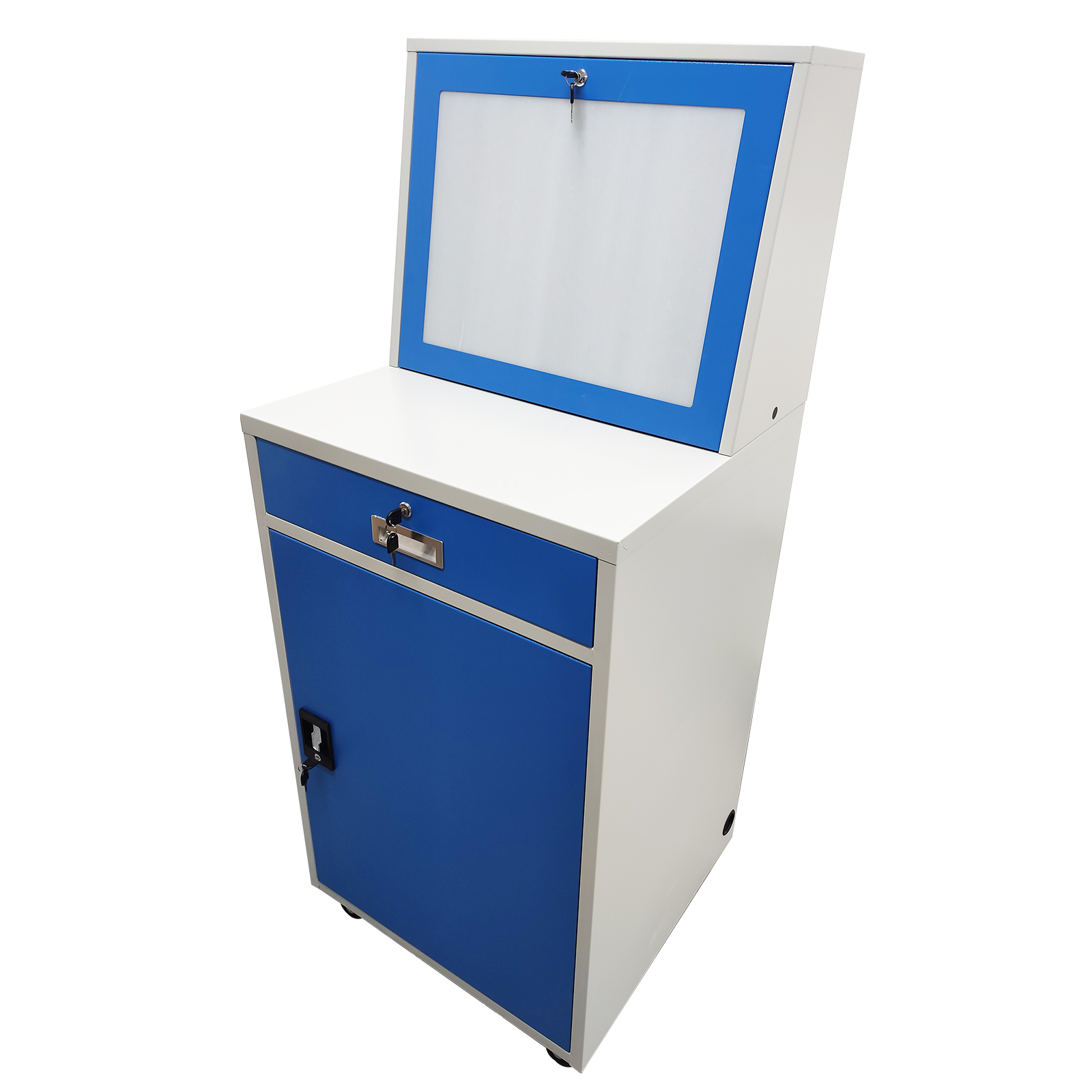 Industrial Computer Security Cabinet CNC Dust-proof Workshop Operation ...