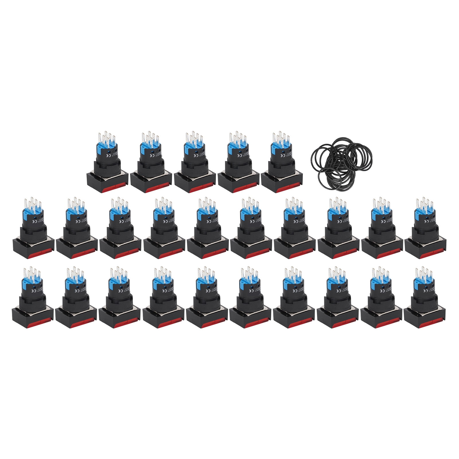 Industrial Control Push Button Switch with Light Indicator for Machine ...