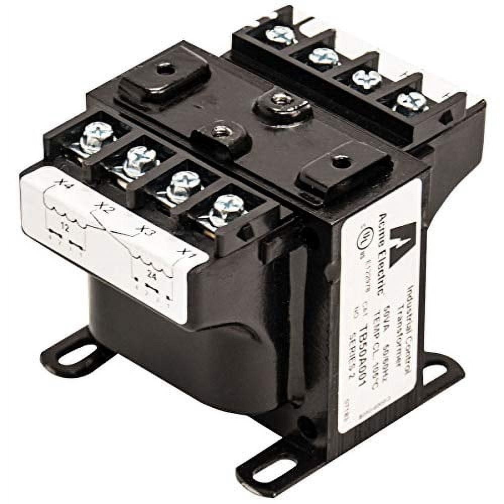 Industrial Control Transformer .050 kVA, 240 X 480 Primary Volts - 120 ...