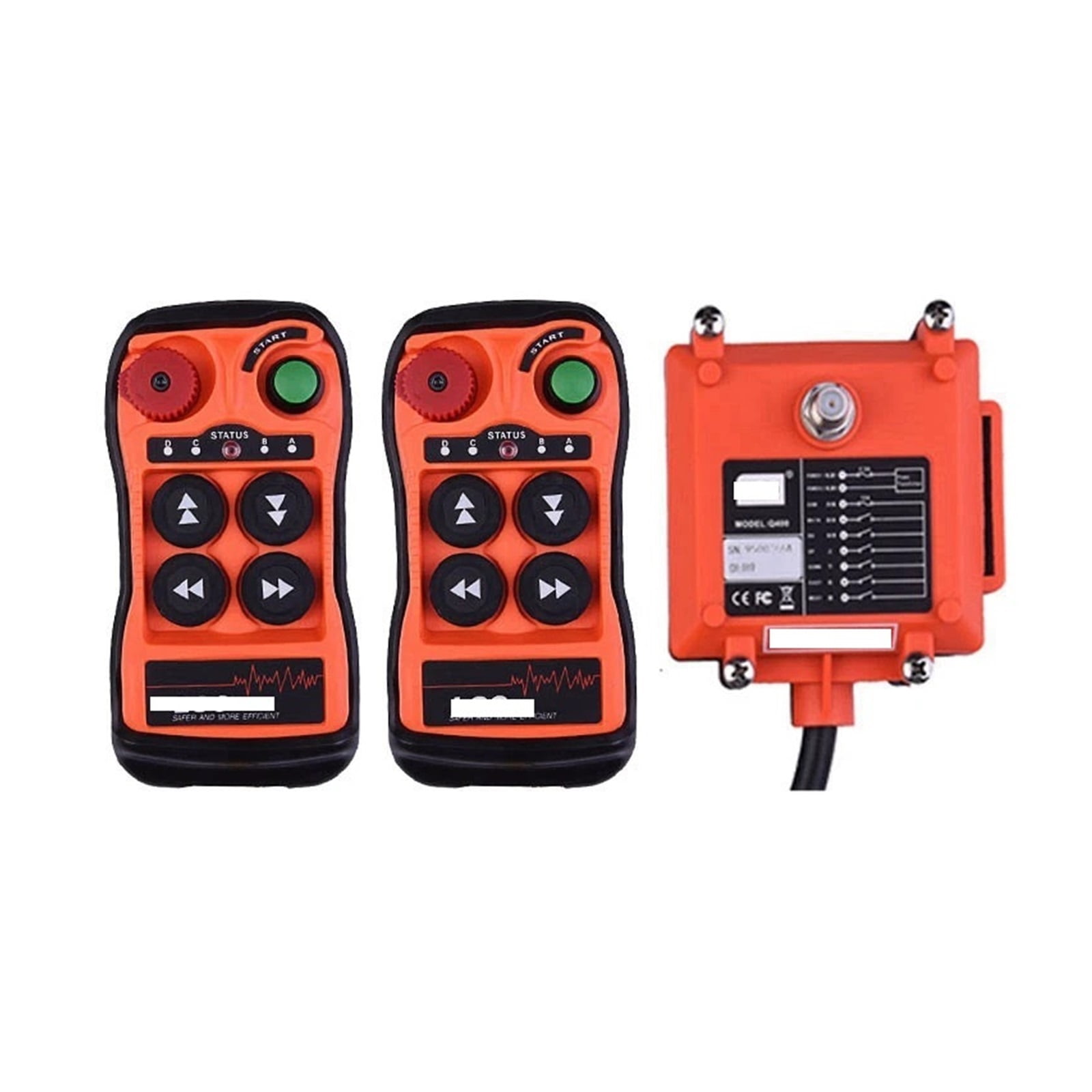 Industrial Crane Remote Control Dual Speed Solid Crane Hoist Wireless ...