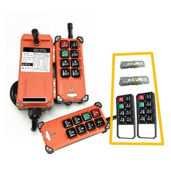 Industrial Crane Wireless Radio Remote Control F21-E1B for Truck Hoist ...
