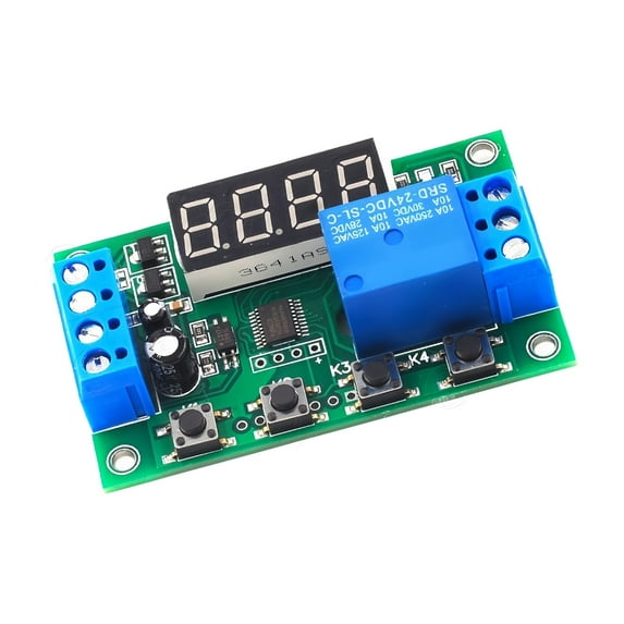 Industrial Delay Timers Relays Module For Precise Timing Controls Applications - Walmart.com