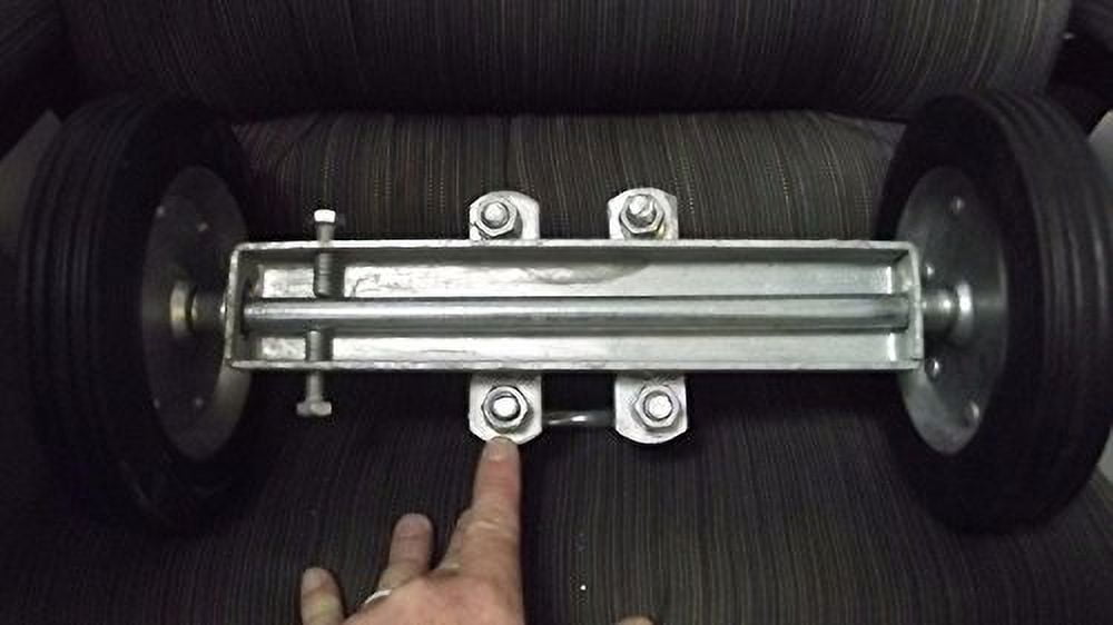 Industrial Double Wheel Roll Gate - Carrier Wheels - Walmart.com