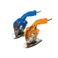 Industrial Electric Scissors Handheld Round Blade Cutting Cloth Machine ...