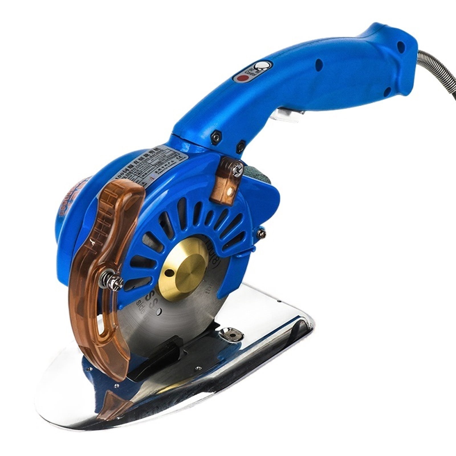 Industrial Electric Scissors Handheld Round Blade Cutting Cloth Machine ...