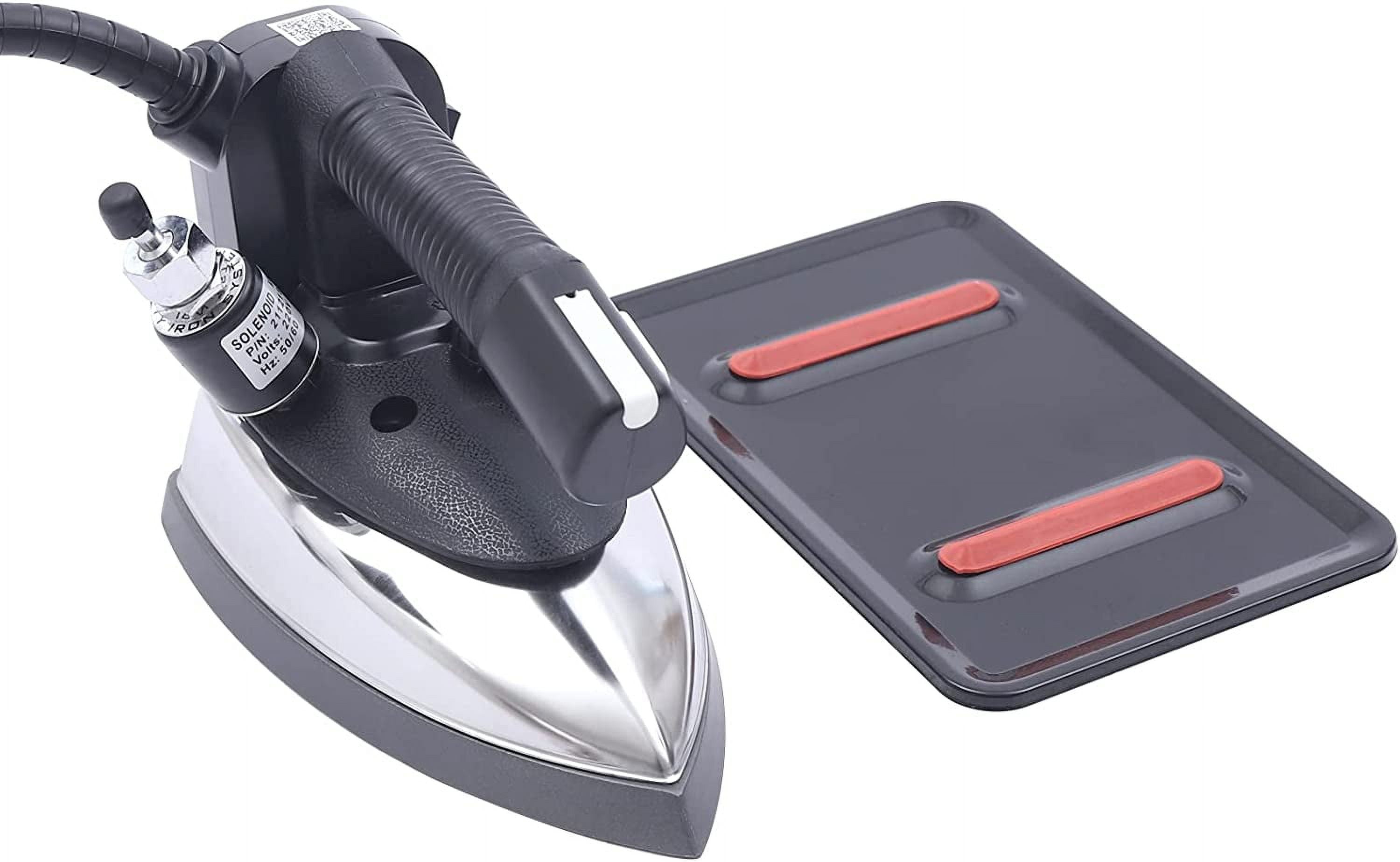 Industrial Electric Steam Iron with 3L/0.79Gal Water Tank, 1200w, 140~428℉, Industrial Steam ...