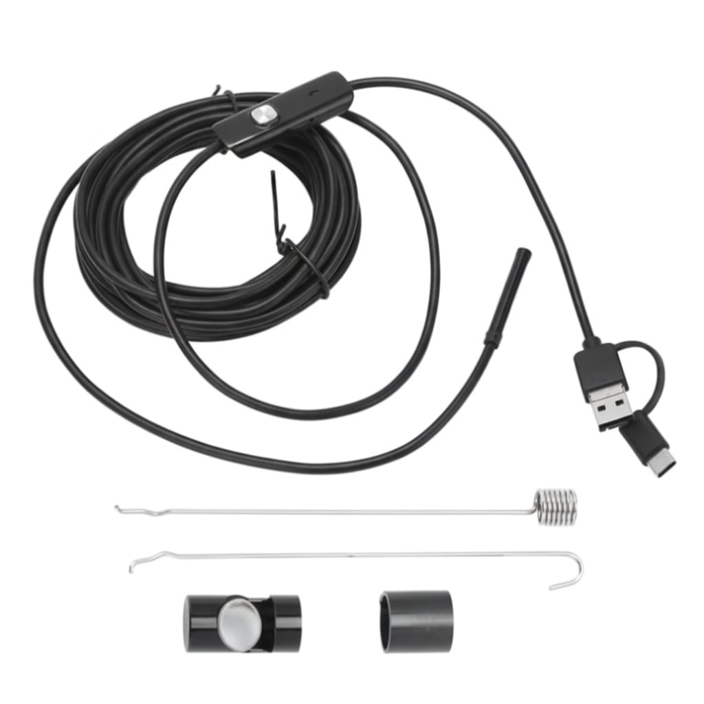 Industrial Endoscope Camera, 3 in 1 USB Type C Inspection Borescope, HD ...