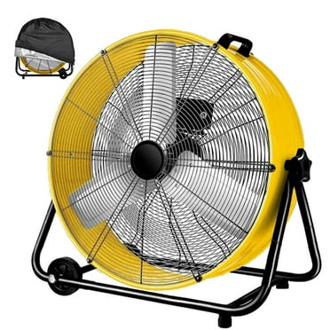 20 Inch Oscillating Pedestal Fan Pro Series, 3 Speed 5000 CFM High ...