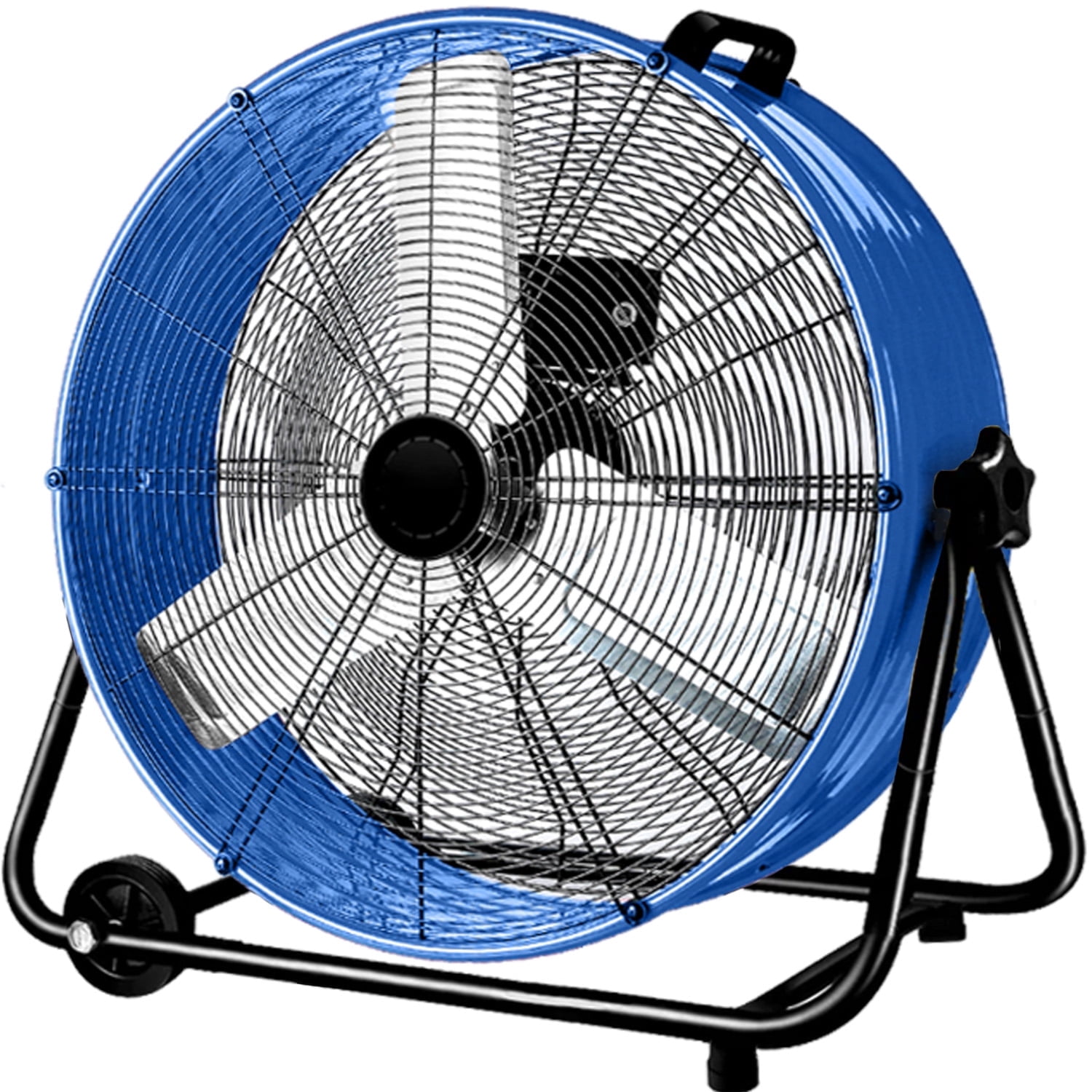 TMWINGS, Industrial Fan, 24 Inch Heavy Duty Drum, Blue - Walmart.com