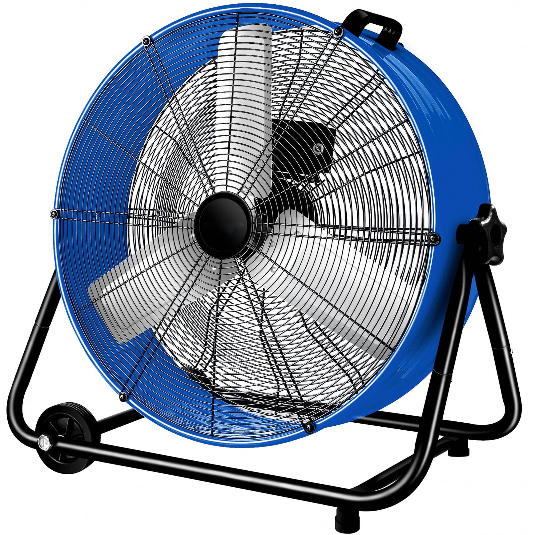 Industrial Fan 24 inch Heavy Duty Drum 3 Speed 8100 CFM Air Circulation ...