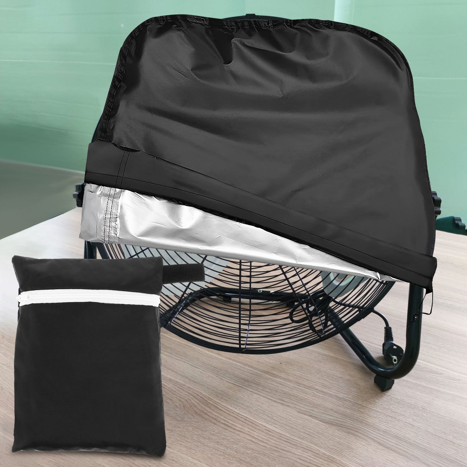 Industrial Fan Cover 210D Oxford Outdoor Fan Cover Waterproof Floor Fan ...