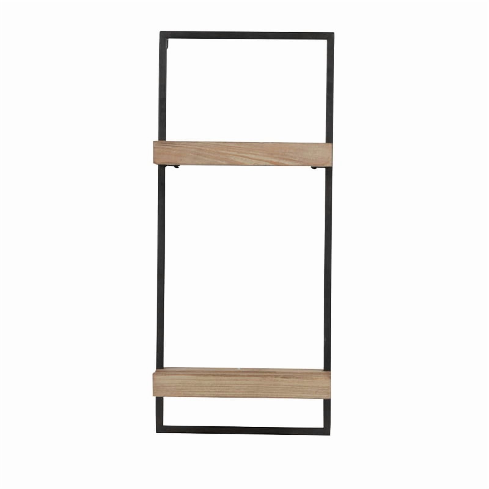 Industrial Floating Shelf with Plate Grooves - Rustic Wooden Shelves ...