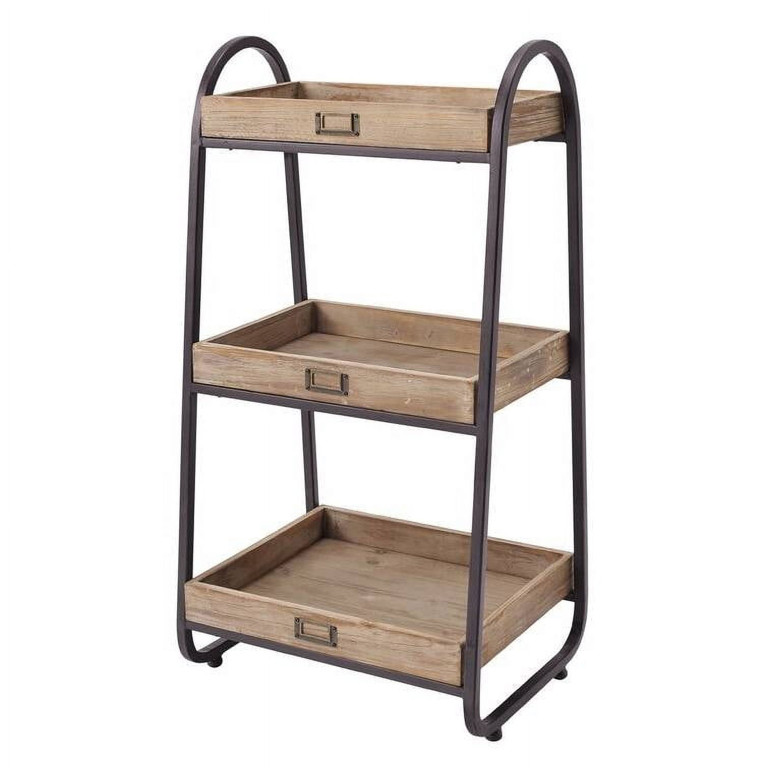 Industrial Freestanding 3 Tier Bathroom Storage Shelving Unit Walmart