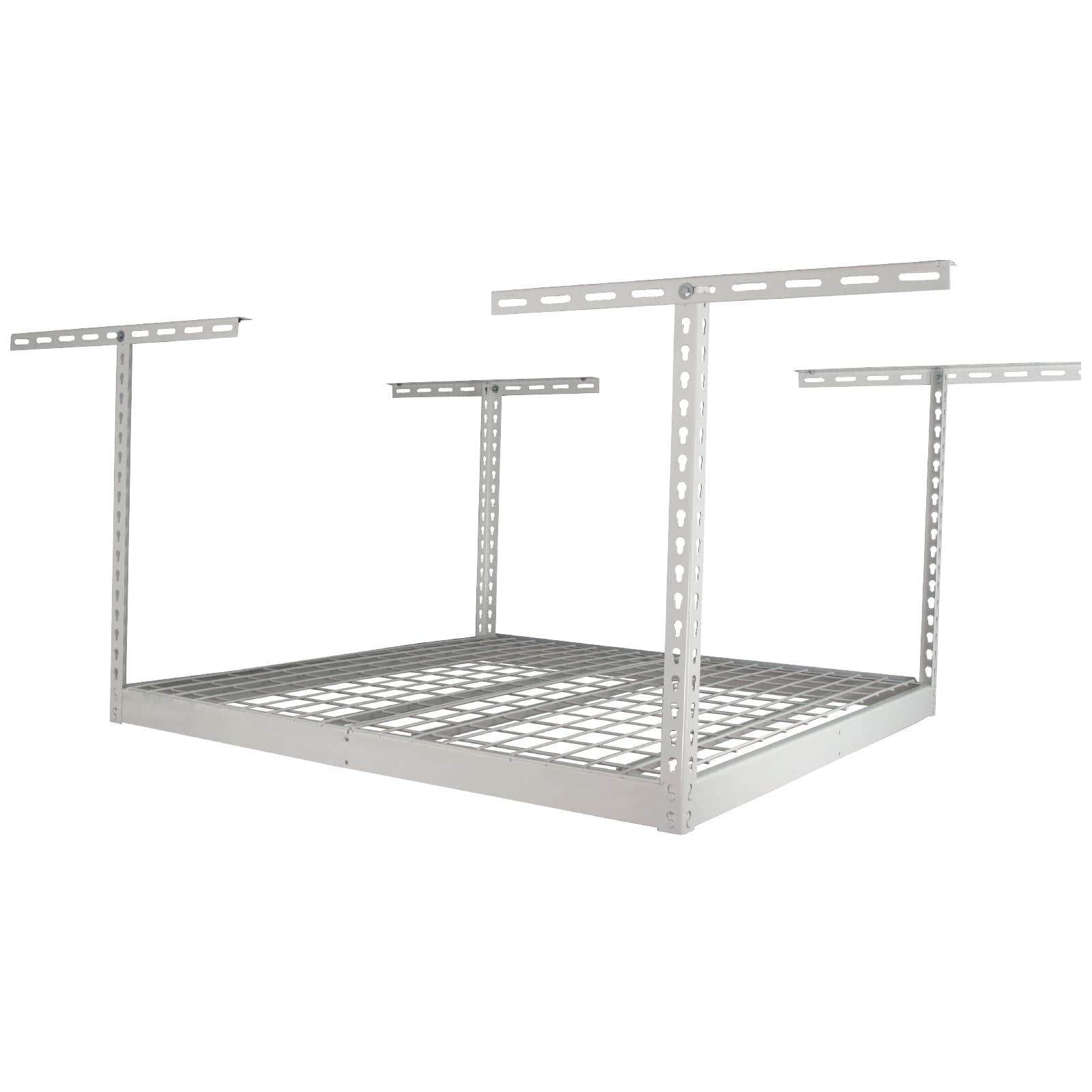 Industrial Garage Ceiling Storage Rack, 250 lb Load Capacity ...
