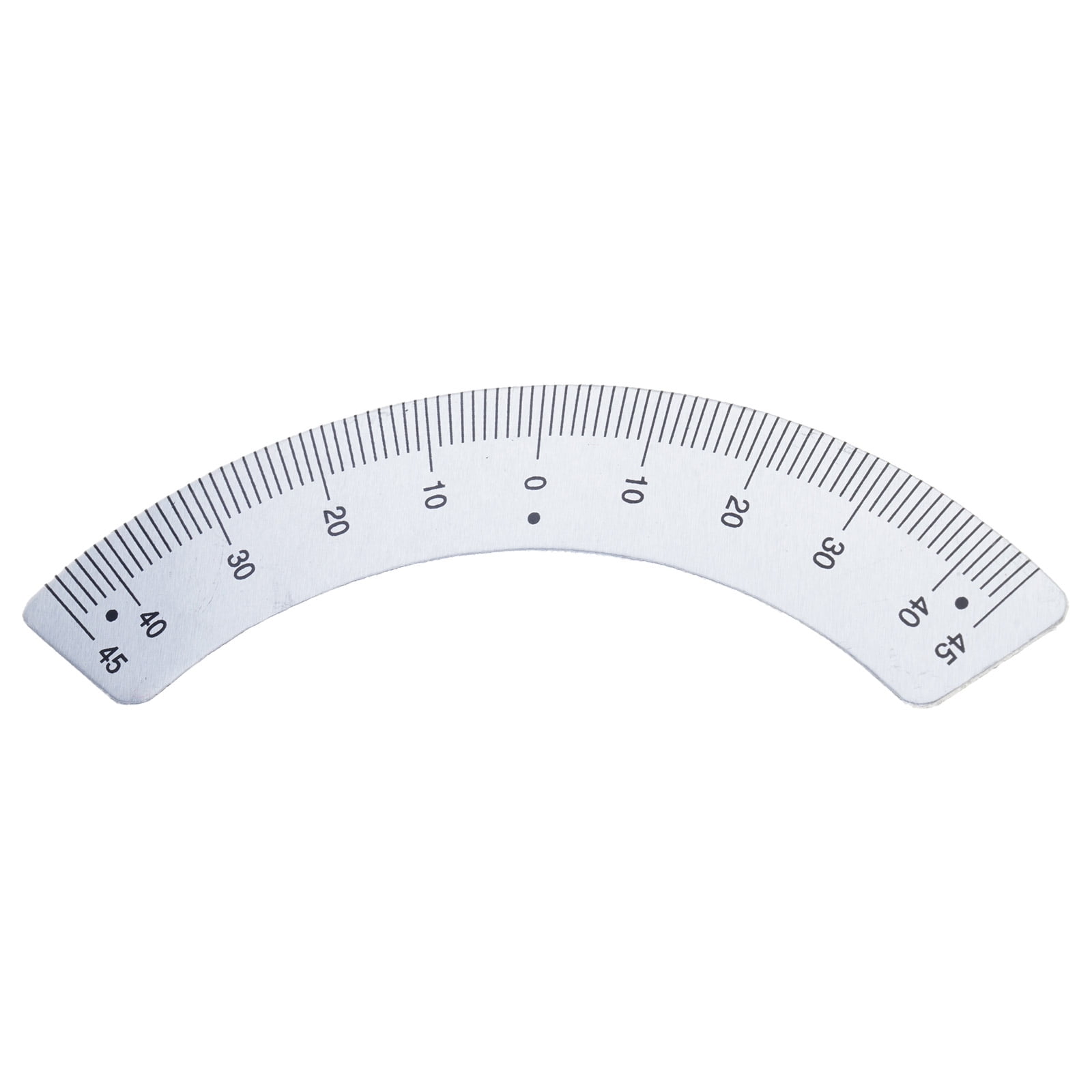 Industrial Grade 45 Degree Shape Gauge 45-0-45 Angles Ruler with Clear ...